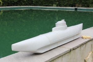 WWII German “BIBER” one man submarine | Mount Fleet Models